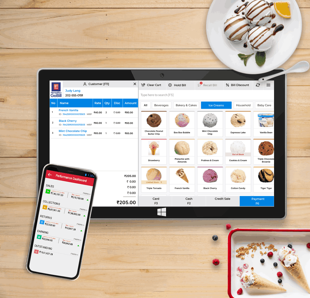 Ice Cream Distribution & Billing Software - Gofrugal