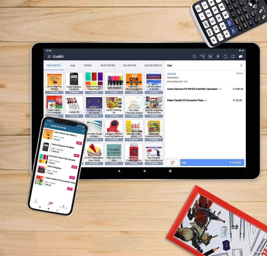 Stationary Shop POS Software with Billing, Inventory - Gofrugal